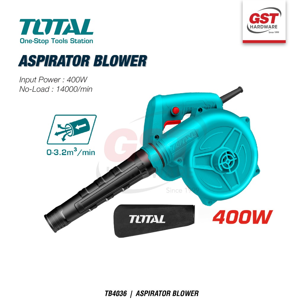 🔥 TOTAL 2 IN 1 Air Blower Angin Leaf Blower Total Blower Blower Heavy Duty Powerful Blower Power ...