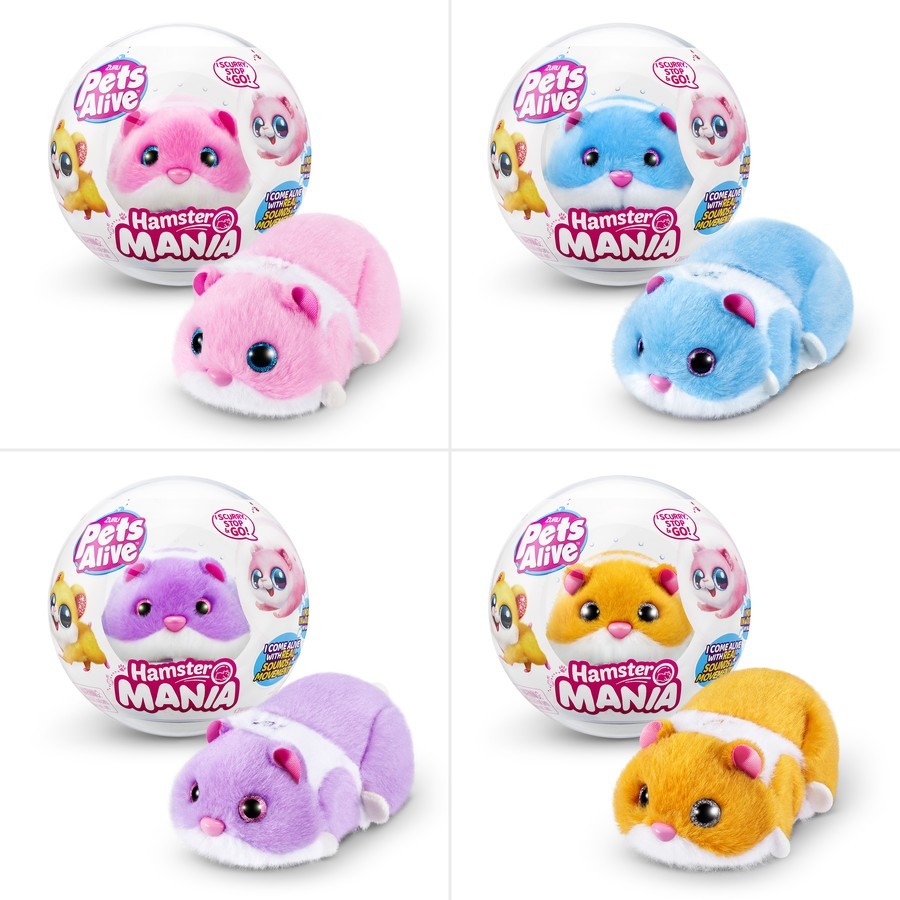 ZURU PETS ALIVE HAMSTER MANIA ASSORTED DESIGN (9543) | Shopee Malaysia