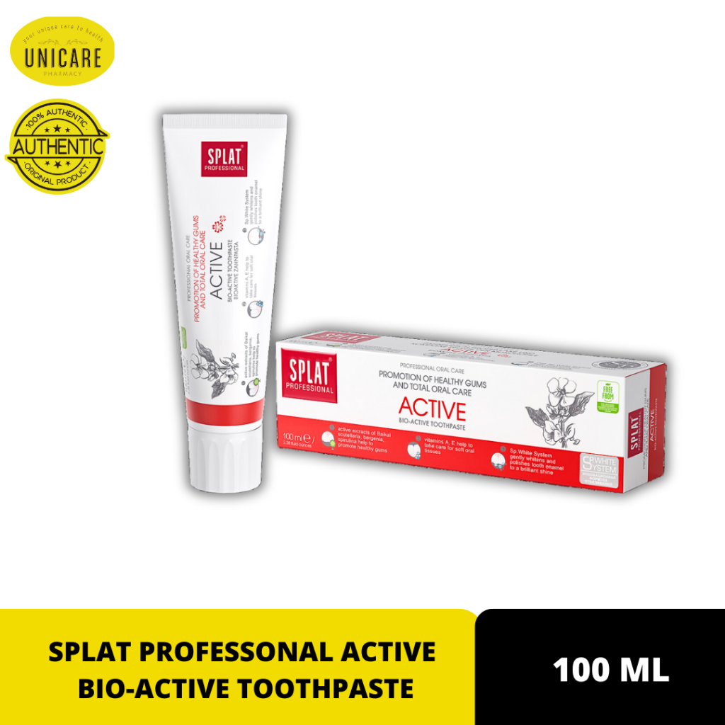 SPLAT PROFESSONAL ACTIVE BIO-ACTIVE TOOTHPASTE 100ML | Shopee Malaysia