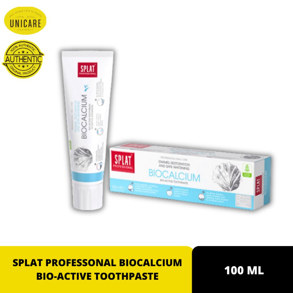 SPLAT PROFESSONAL BIOCALCIUM BIO-ACTIVE TOOTHPASTE 100ML | Shopee Malaysia