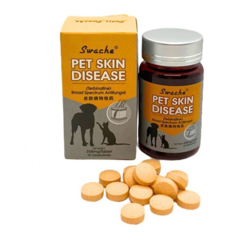 Swache Pet Skin Disease / Anti Fungal 20 Tablets Skin Problem / Skin ...