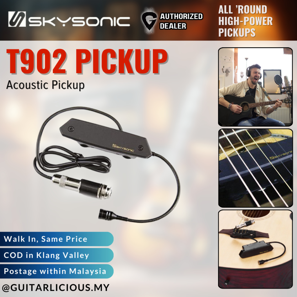Skysonic T902 Acoustic Guitar Pickup ( T9-02 ) | Shopee Malaysia