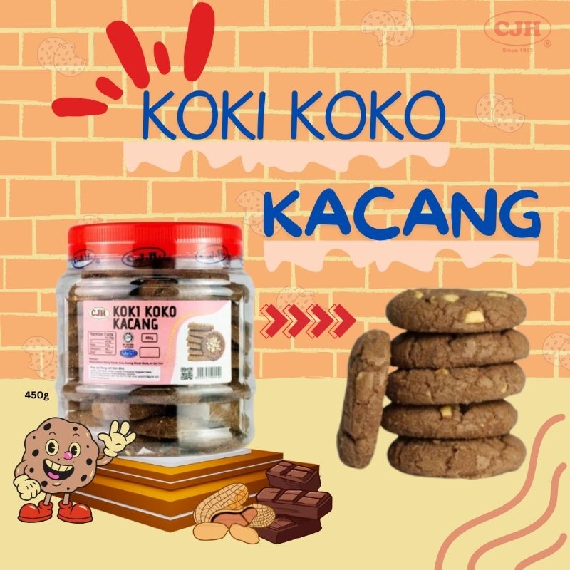 Koki Koko Kacang CJH Individual Pack 360g [Handemade] [HALAL] [MeSTI ...