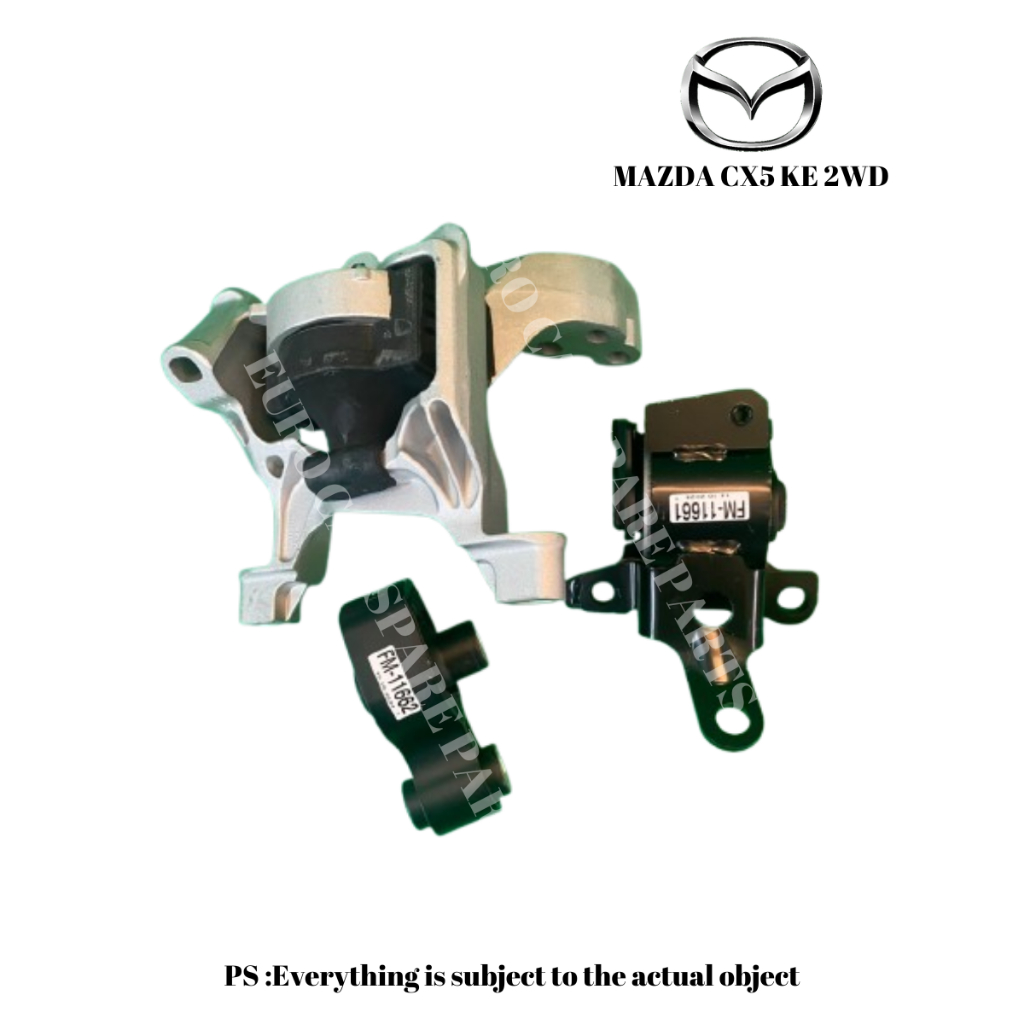 (6 MONTHS WARRANTY) ENGINE MOUNTING SET (MAZDA CX5 2.5 KE MAZDA 2 ...