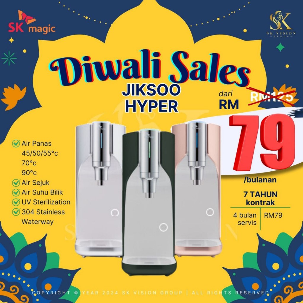 [RENTAL-HOT SALES] SKMagic JikSoo Hyper Penapis Air Ais Batu Dispenser | Shopee Malaysia