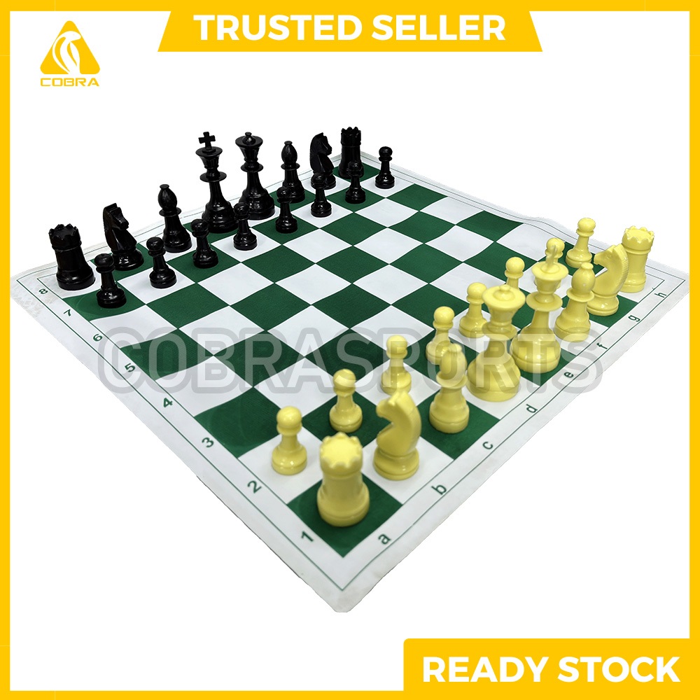 2 SQ Royal Plus Chess Set with Vinyl Board | Shopee Malaysia