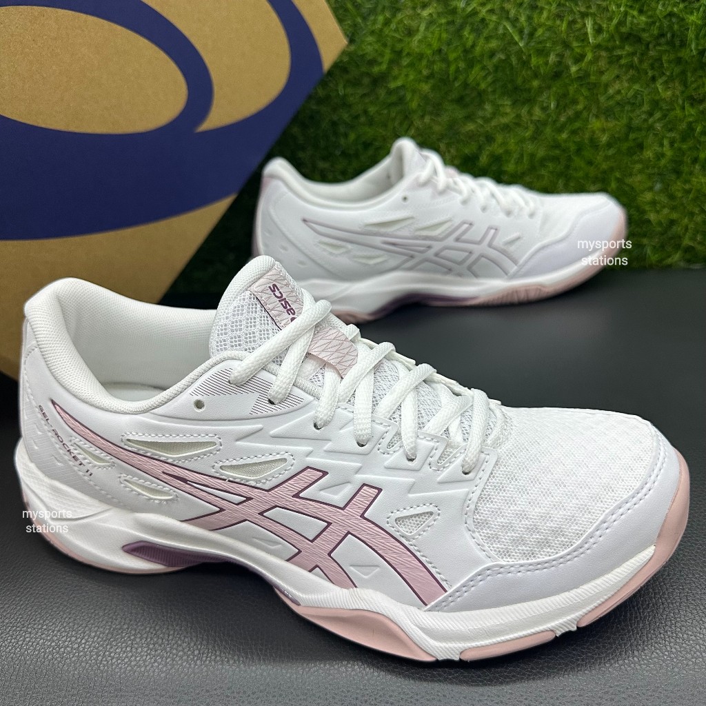 asics Womens Gel-Rocket 11 [1072A093-103] Badminton Shoes | Court Shoes | Kasut Badminton - 100% ...