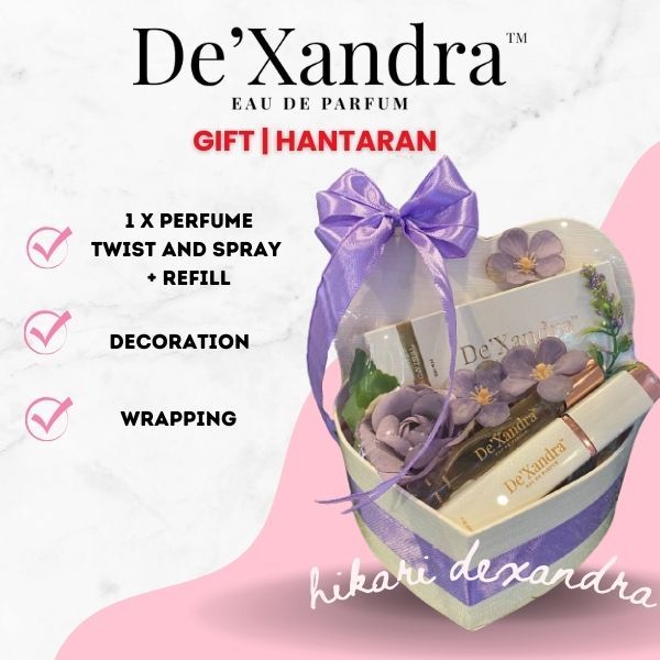 SET HANTARAN perfume DEXANDRA lelaki perempuan dan Set hadiah Birthday ...