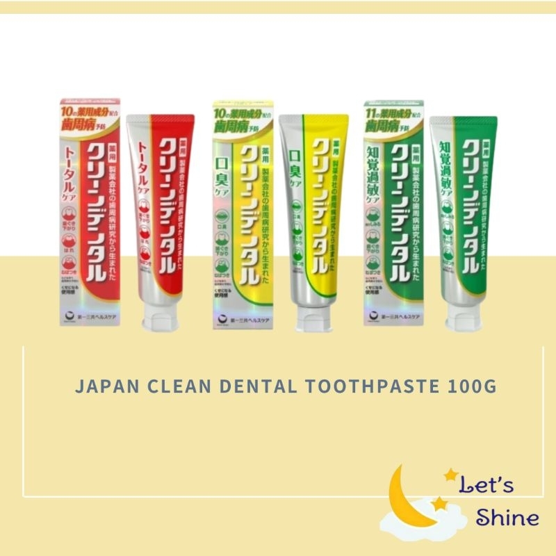 Japan Clean Dental Toothpaste 100g | Shopee Malaysia