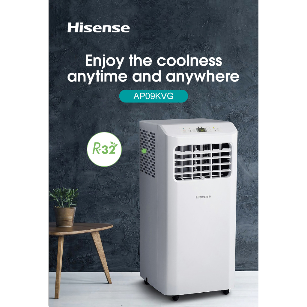 Hisense 1.0 Hp Portable Air Conditioner AP09KVG , 1.5Hp Portable Air ...