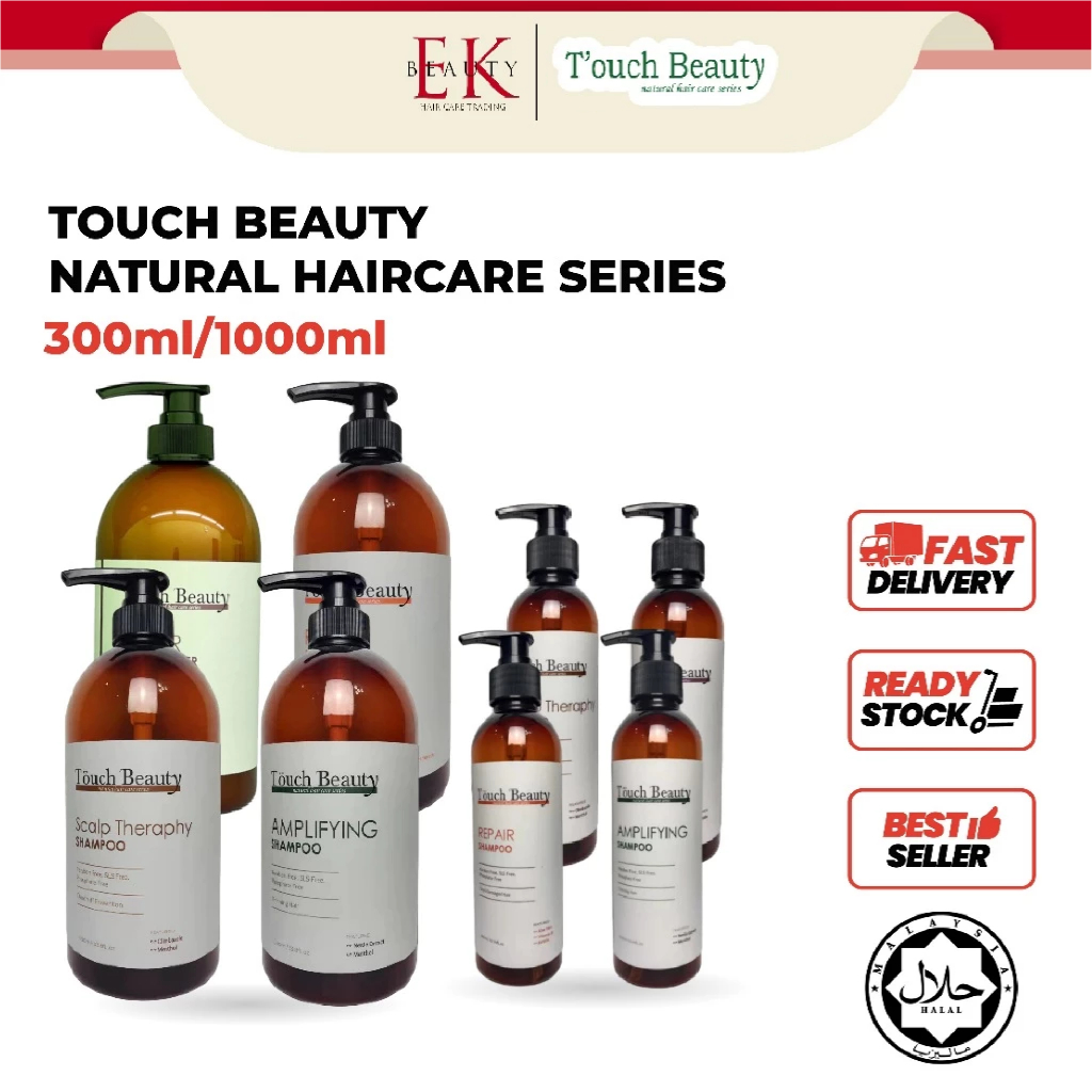 Touch Beauty Natural Haircare Series Shampoo And Conditioner (300ml ...