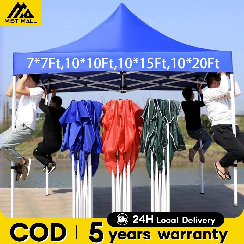 【WTHB】10x10 FT Full Set khemah niaga Night Market Canopy folding canopy ...