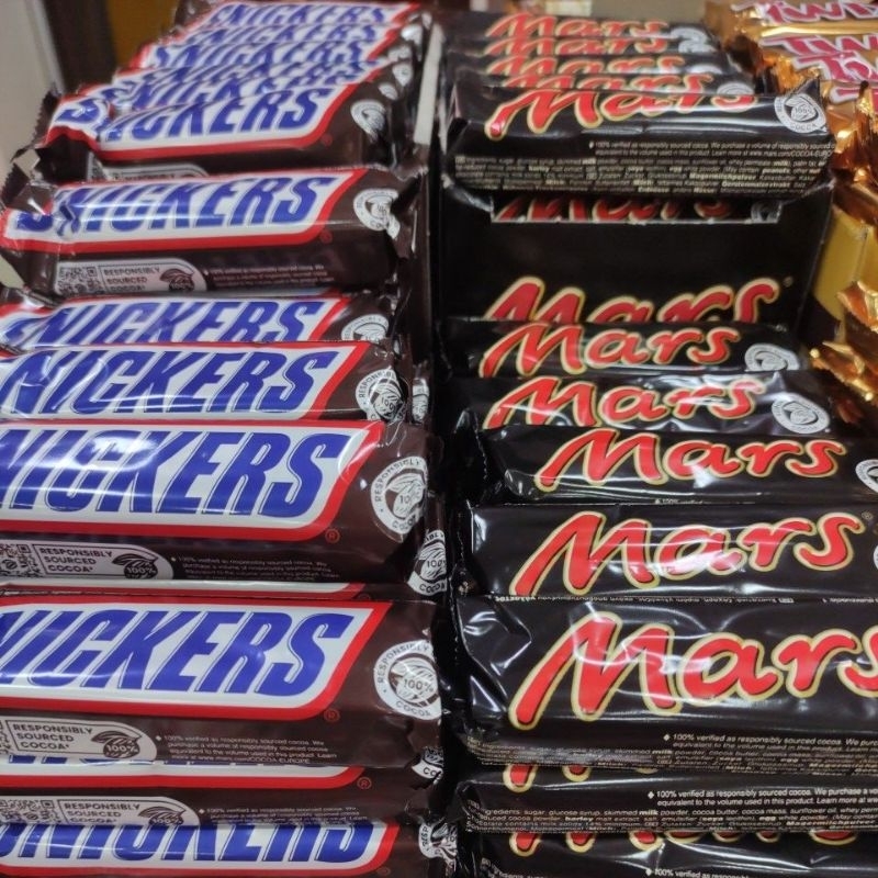 M&M Single Bar (Twix/Snickers/Mars/Bounty/Kagi) | Shopee Malaysia