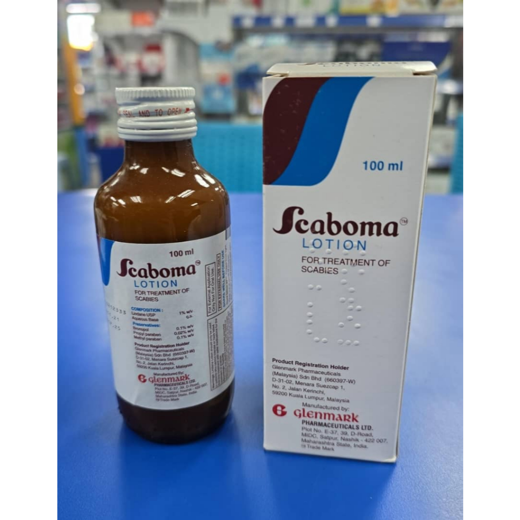 Scaboma Lotion 100ml [exp: 9/25], A-Scabs Lotion [exp: 10/27] | kudis ...