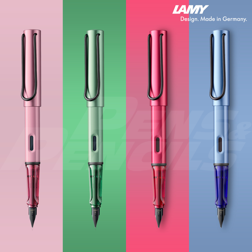 LAMY Al-Star Fountain Pen Autumn Pink / Sage Fountain Pen EF/F/M/B Nib ...