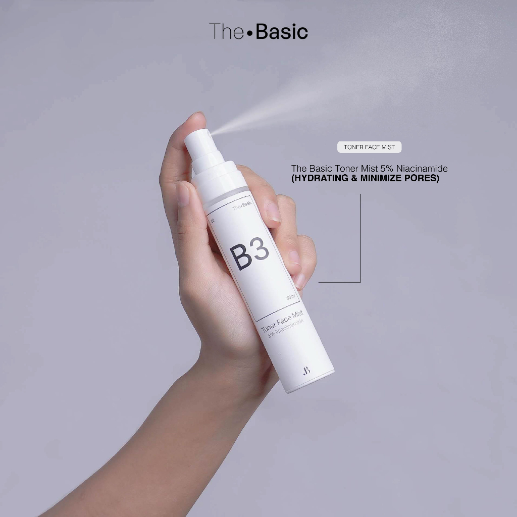 The Basic Toner Mist 5% Niacinamide (HYDRATING & MINIMIZE PORES ...