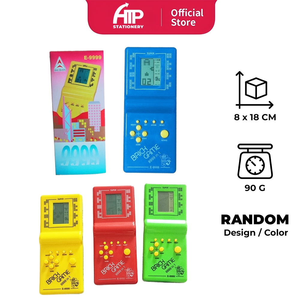 Classic Fun Tetris Brick Game LCD Toy Retro Arcade Mini Game Boy ...