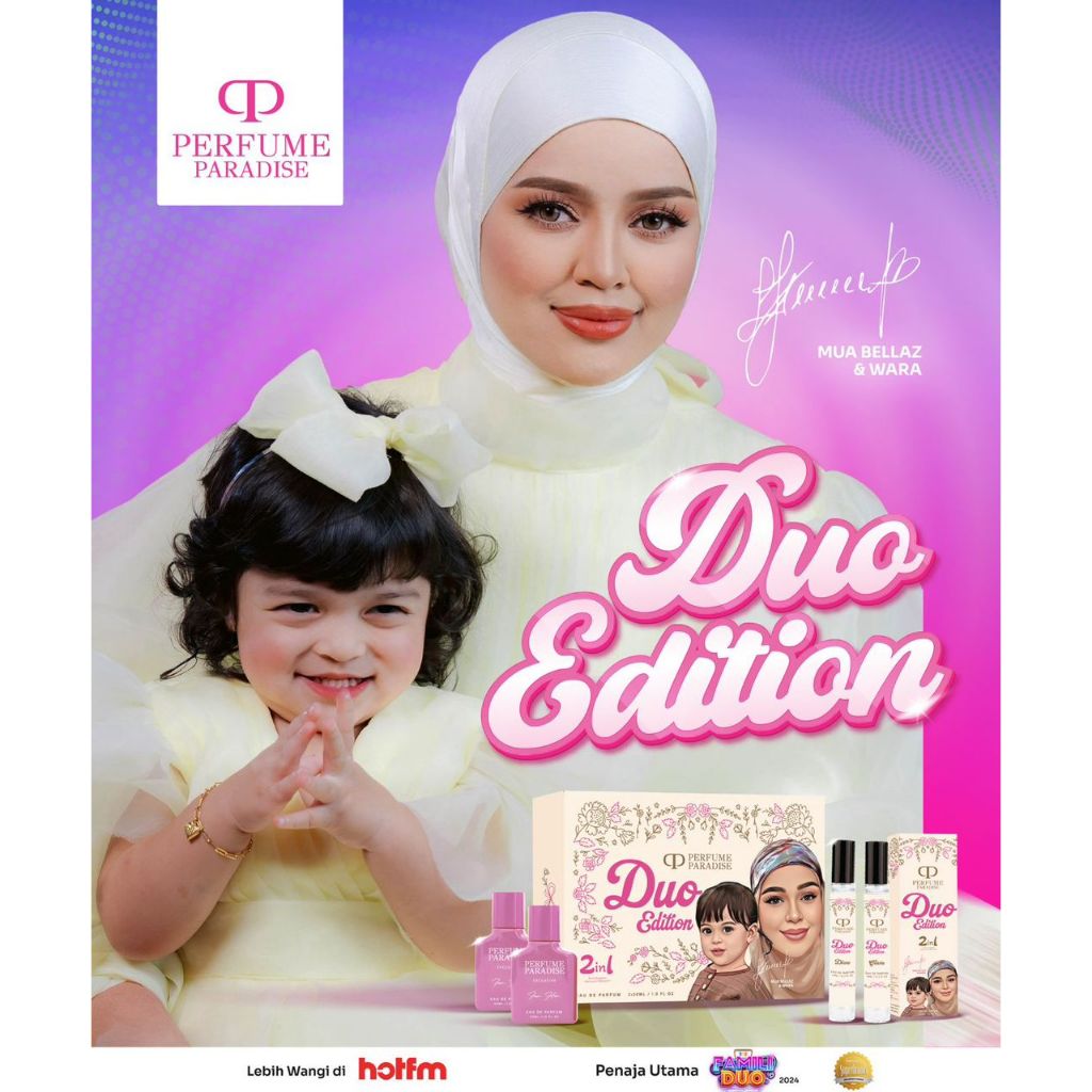 PERFUME PARADISE DUO EDITION EXCLUSIVE FREE TOTEBAG/PERFUME PARADISE ...