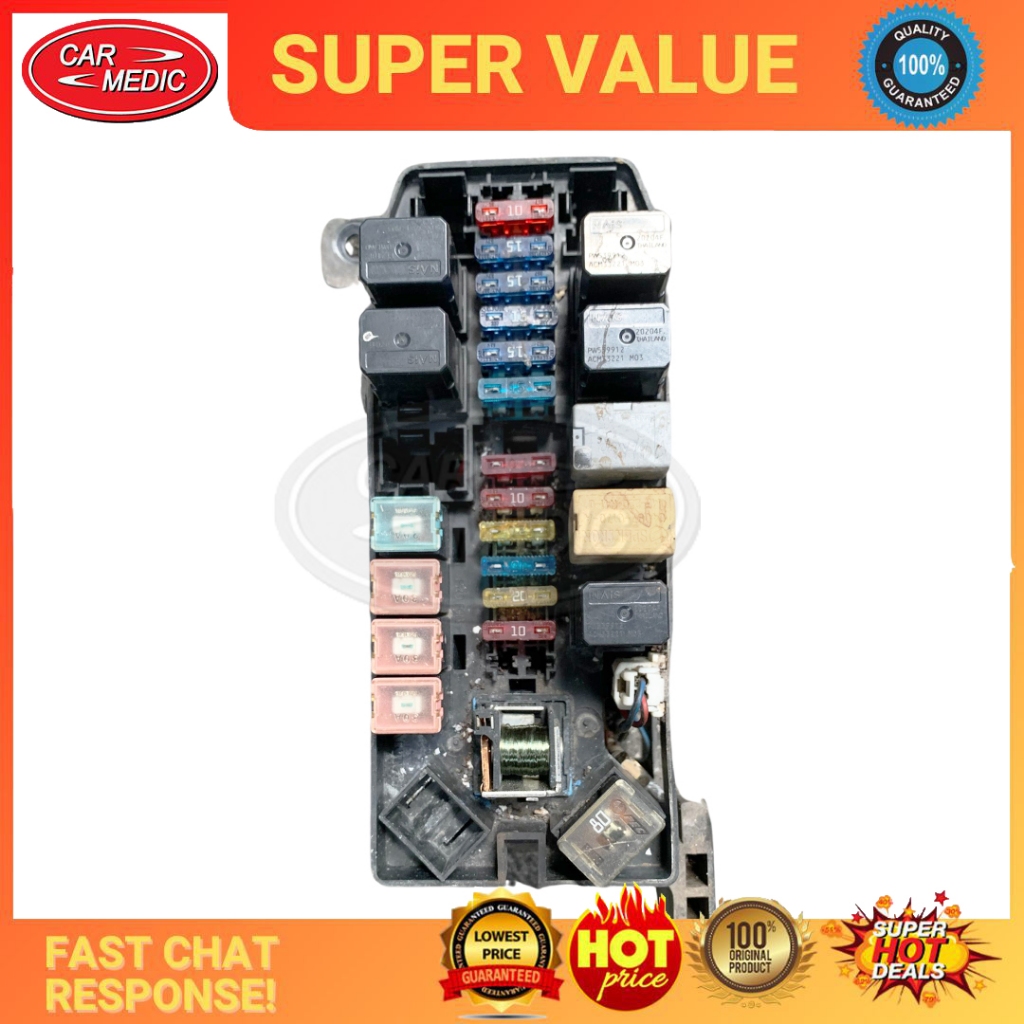 Original Proton Waja MMC 1.6 2004 Fuse Box (Used) | Shopee Malaysia