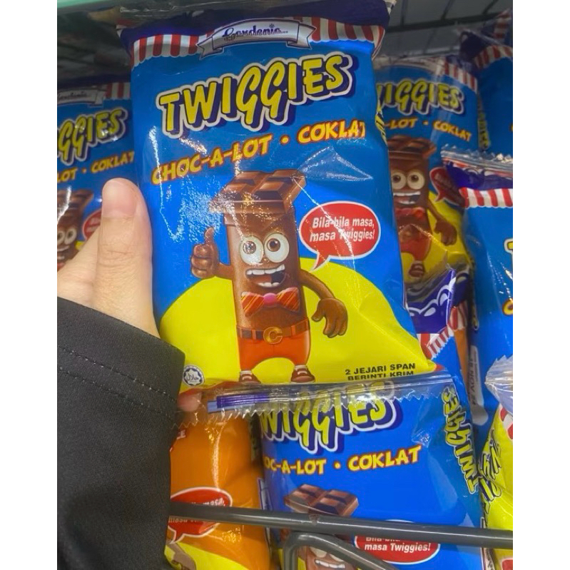 GARDENIA TWIGGIES CHOC-A-LOT ROTI GARDENIA TWIGGIES COKLAT | Shopee ...