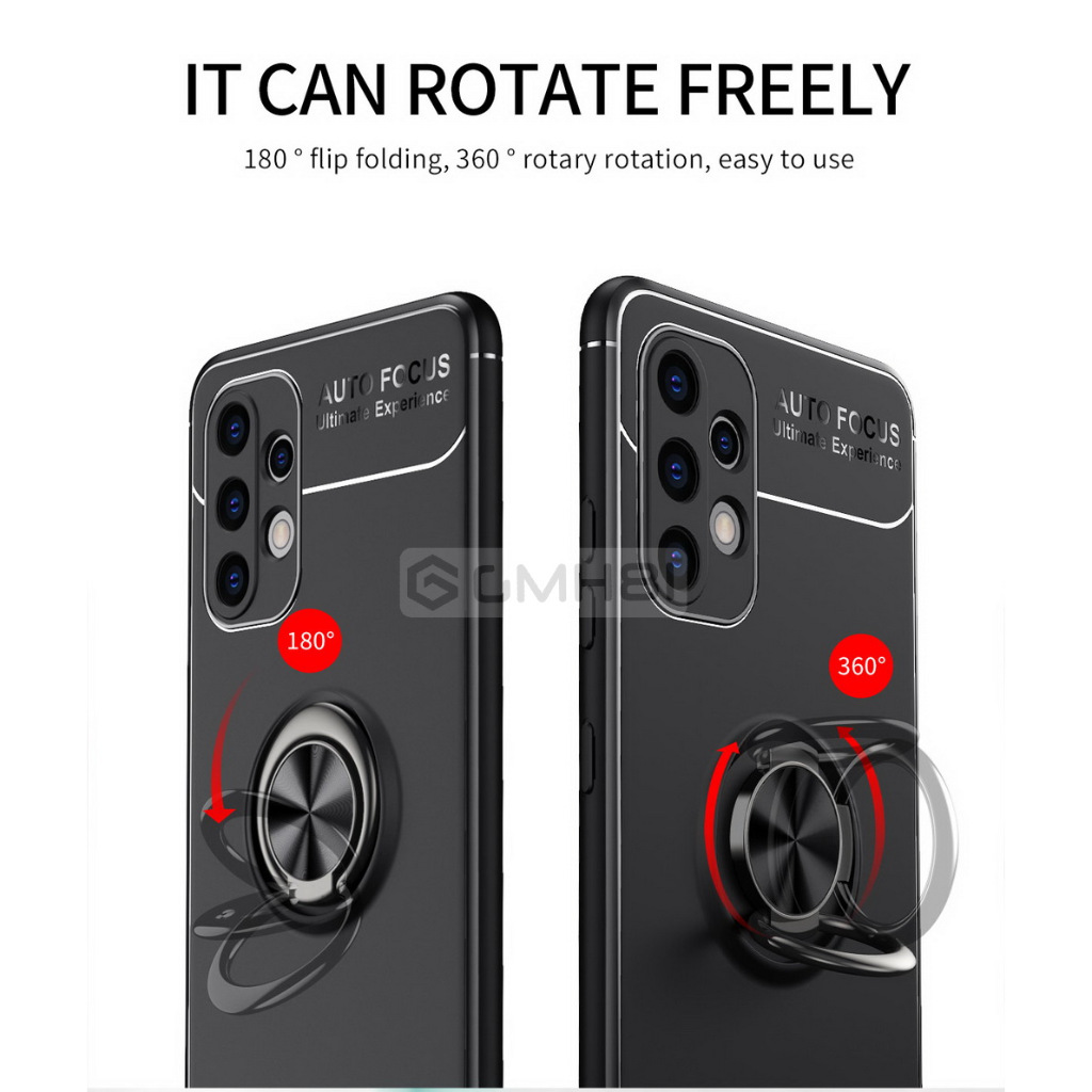 Samsung Galaxy A32 4G 5G INVISIBLE Ring Buckle Tough Armor TPU Bumper ...
