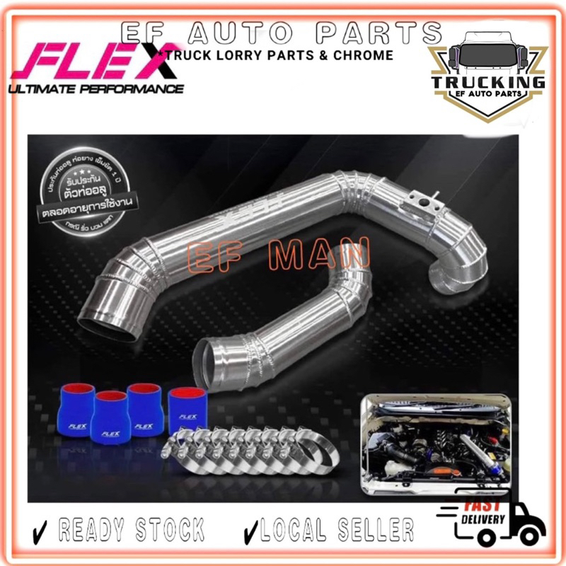 FLEX INTERCOOLER PIPING KIT SET DMAX 1.9 3.0 TRITON MIVEC 2.4 SILICONE ...