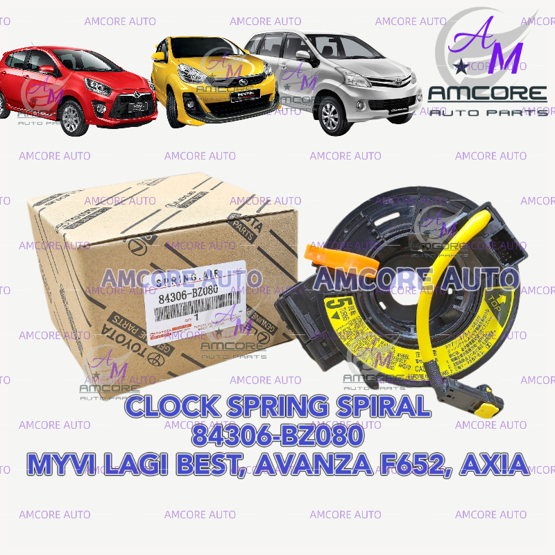 PERODUA MYVI LAGI BEST / ICON / AXIA / AVANZA F652 - STEERING CLOCK ...