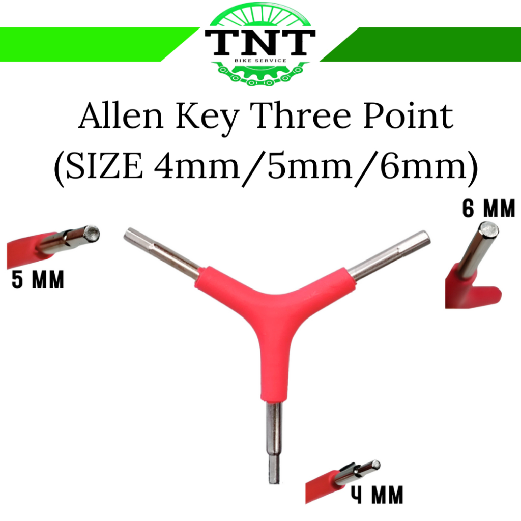Allen Key Three Point (SIZE 4mm/5mm/6mm) | Shopee Malaysia