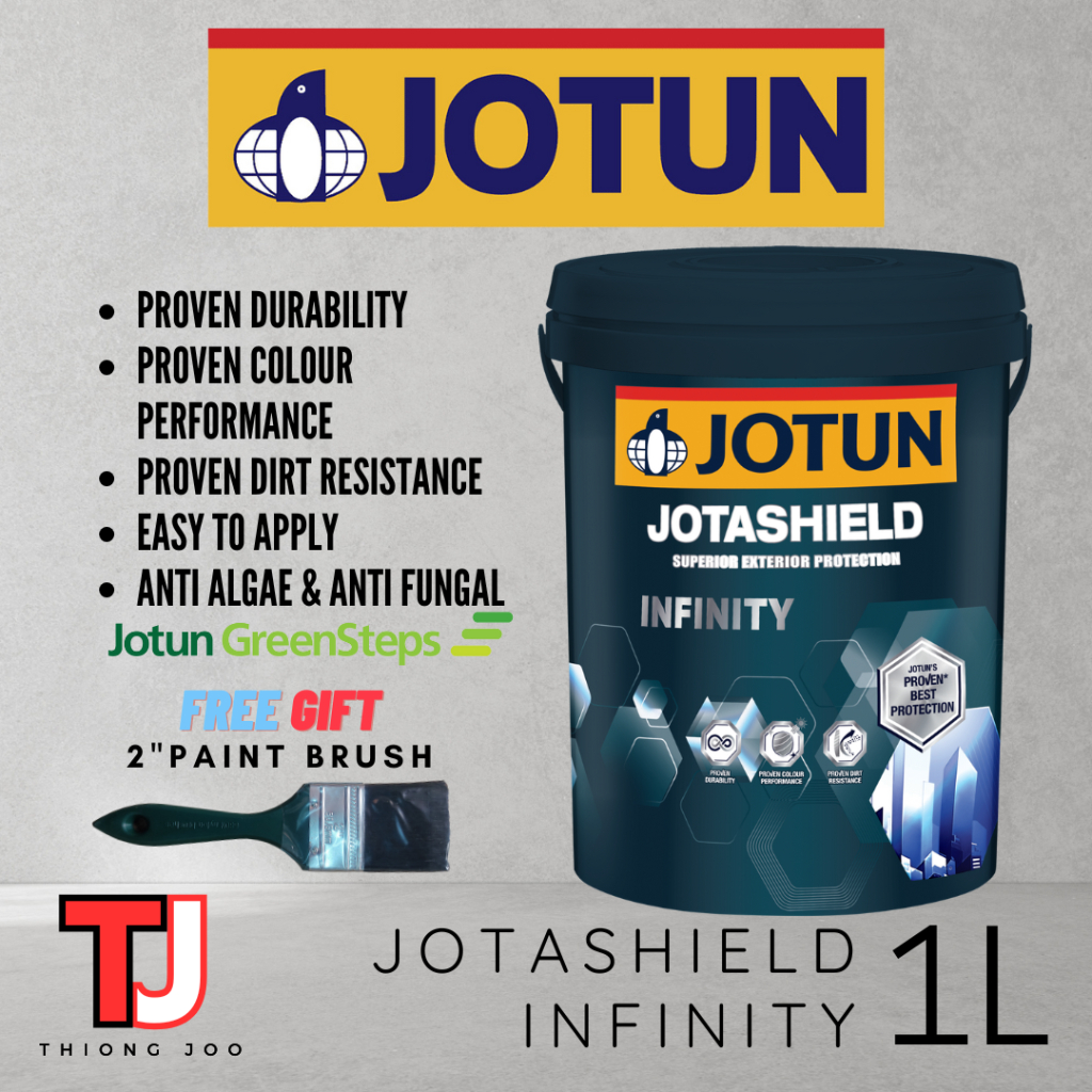 Jotun Jotashield Infinity 1L (3000-20300) | Shopee Malaysia