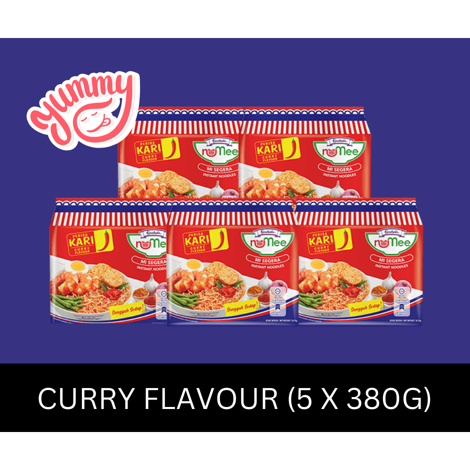 NuMEE INSTANT NOODLE (5 X 380G) READY STOCK | Shopee Malaysia