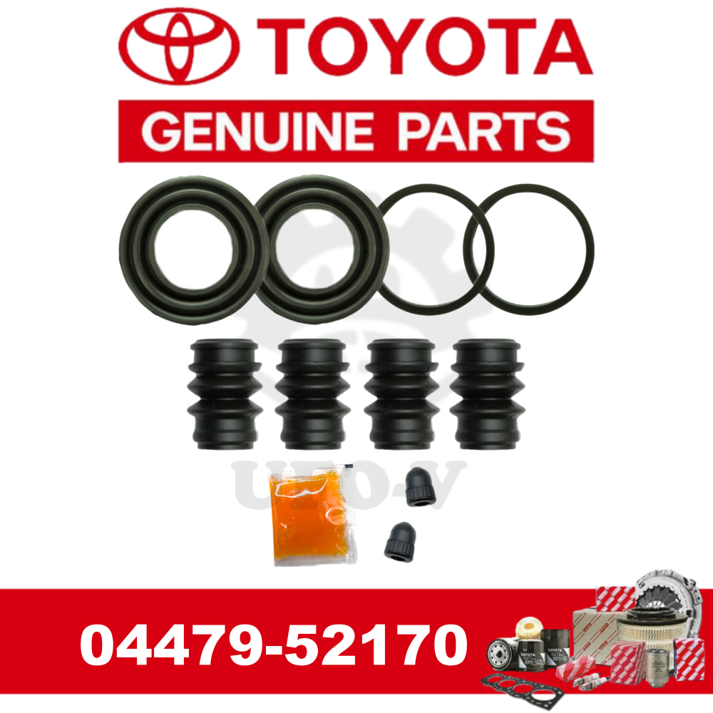 (REAR) Disc Brake Repair Kit for Toyota Vios NCP93/ NCP150 1.5, Vitz ...