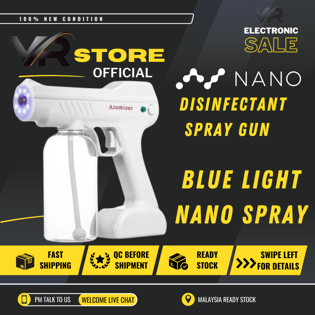 Fogging Machine Disinfectant Spray Gun Handheld Wireless Atomizer Fog ...