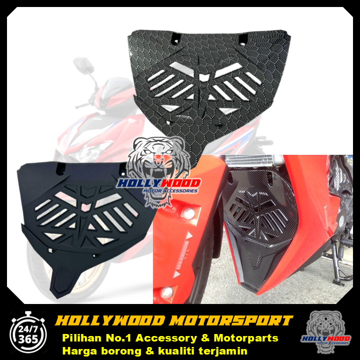 RSX RS-X150 ENGINE COVER PROTECTOR ABS V-GRILL ALLOY CNC RADIATOR COVER ...