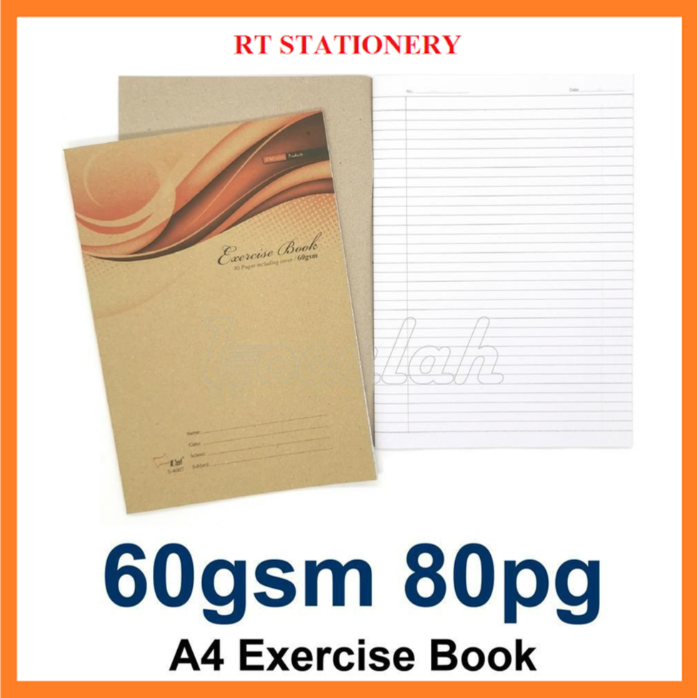 Uni Paper A4 Single Line Exercise Book S4007 | Shopee Malaysia