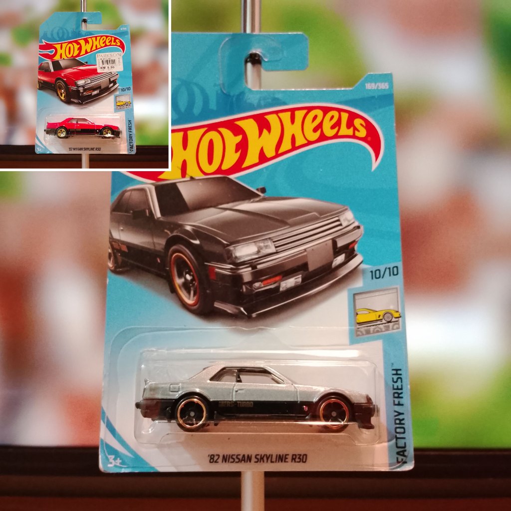 Hot Wheels '82 Nissan Skyline r30 Grey Red GTR | Shopee Malaysia
