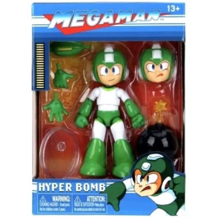 Jada Toys Hyper Bomb Mega Man 4.5 Inch 1/12 Scale | Shopee Malaysia