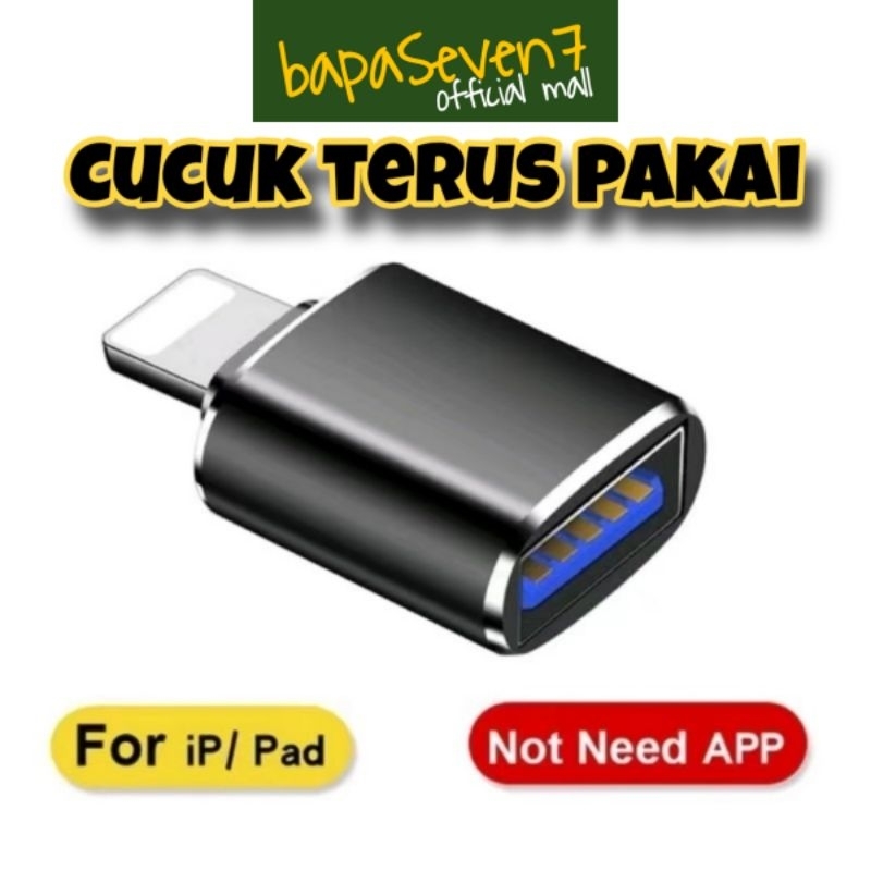 OTG IP to USB 3.0 Camera Adapter USB OTG adapter Converter USB Female to Type C Cable for Mobile ...