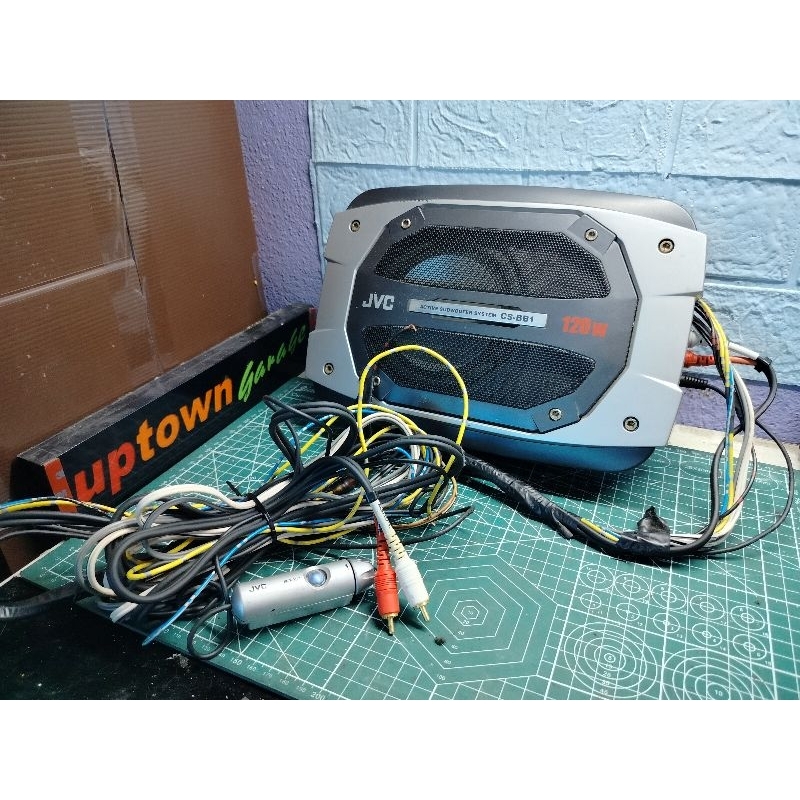JVC under seat subwoofer 120watt | Shopee Malaysia