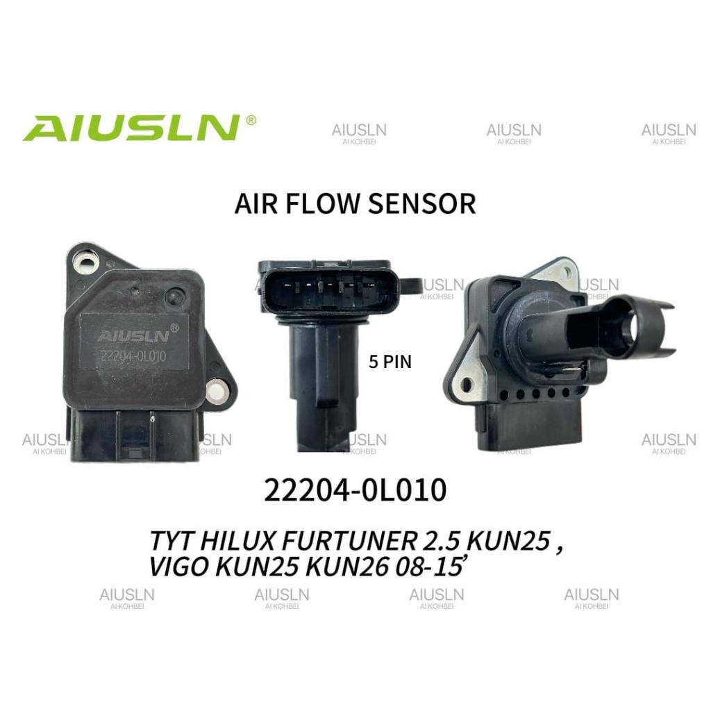 AIR FLOW SENSOR TOYOTA HILUX FURTUNER 2.5 KUN25 , VIGO KUN25 KUN26 2008 ...