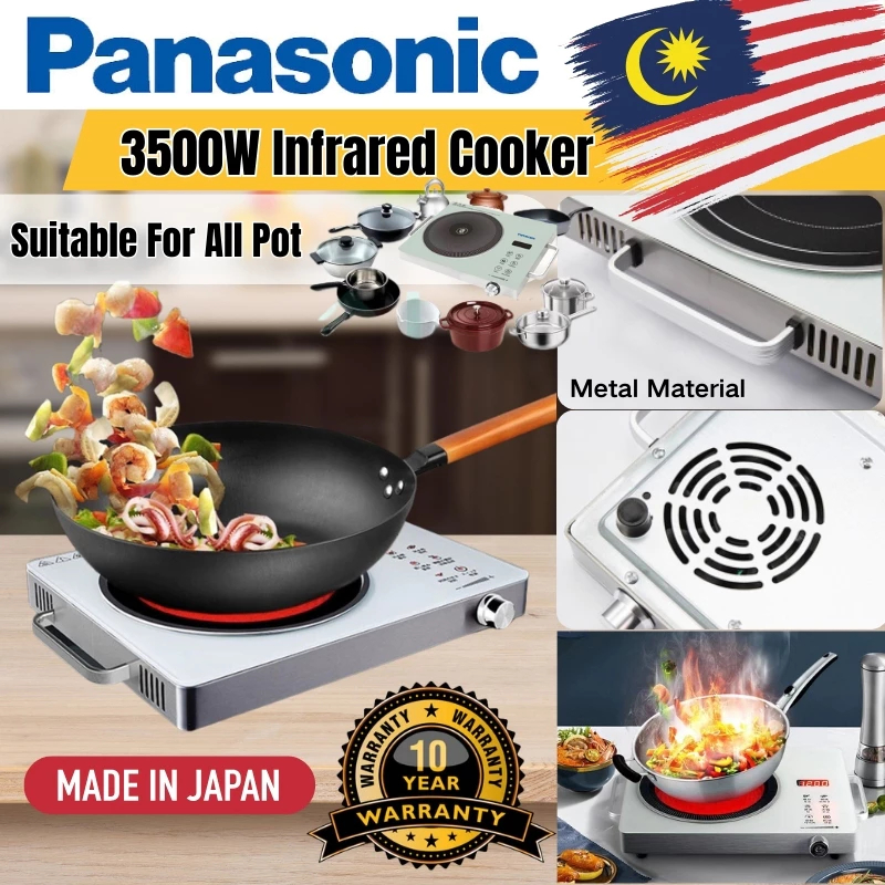 Panasonic original smart induction cooker touch screen glass panel oil ...