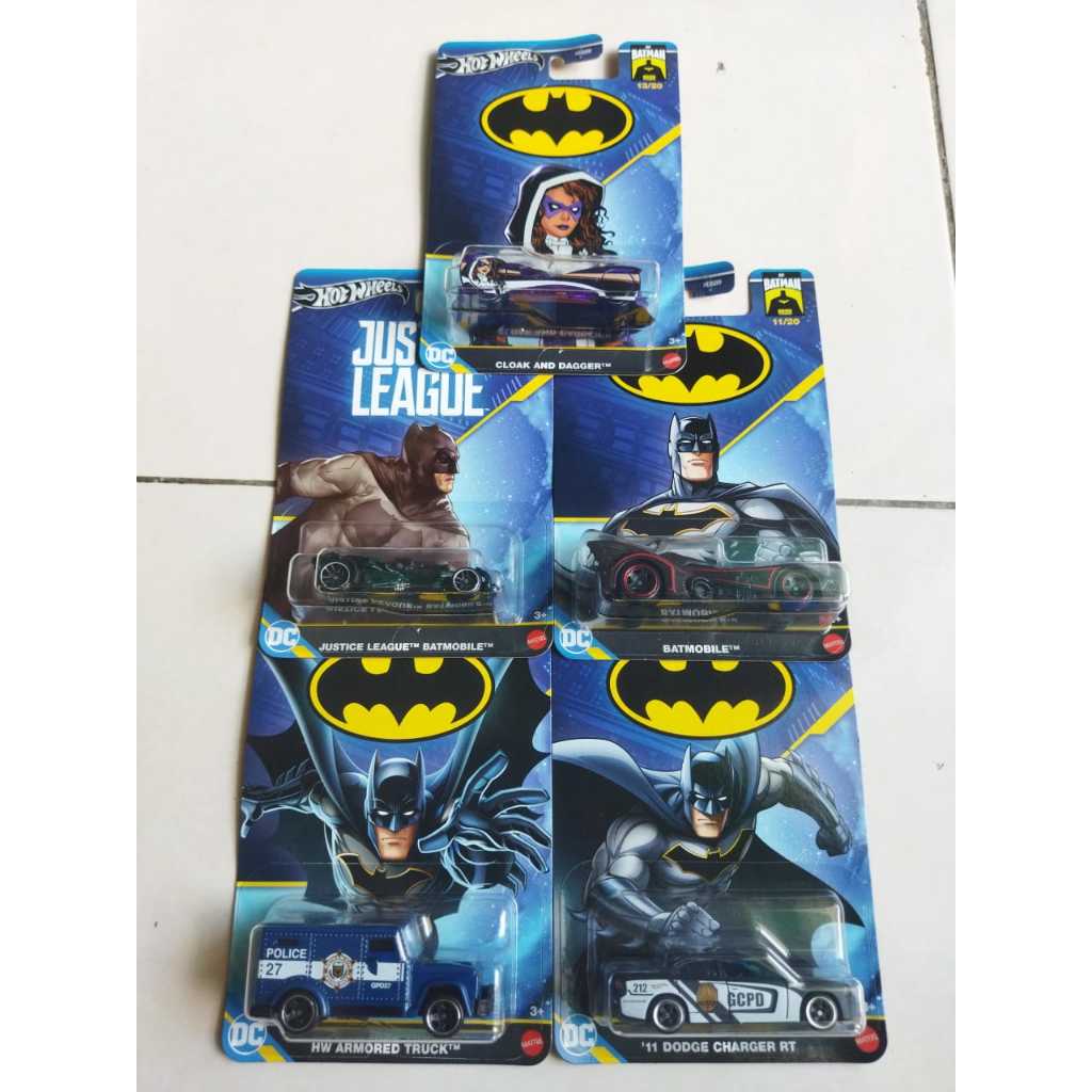 Hot Wheels DC Batman Series 85 Years Batmobile Justice League HW ...
