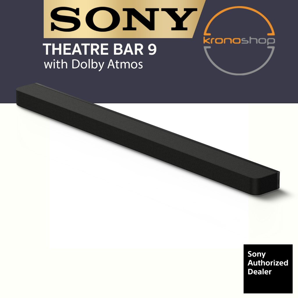 Sony Bravia Theatre Bar 9 Soundbar With Dolby Atmos HT-A9000 HTA9000 ...