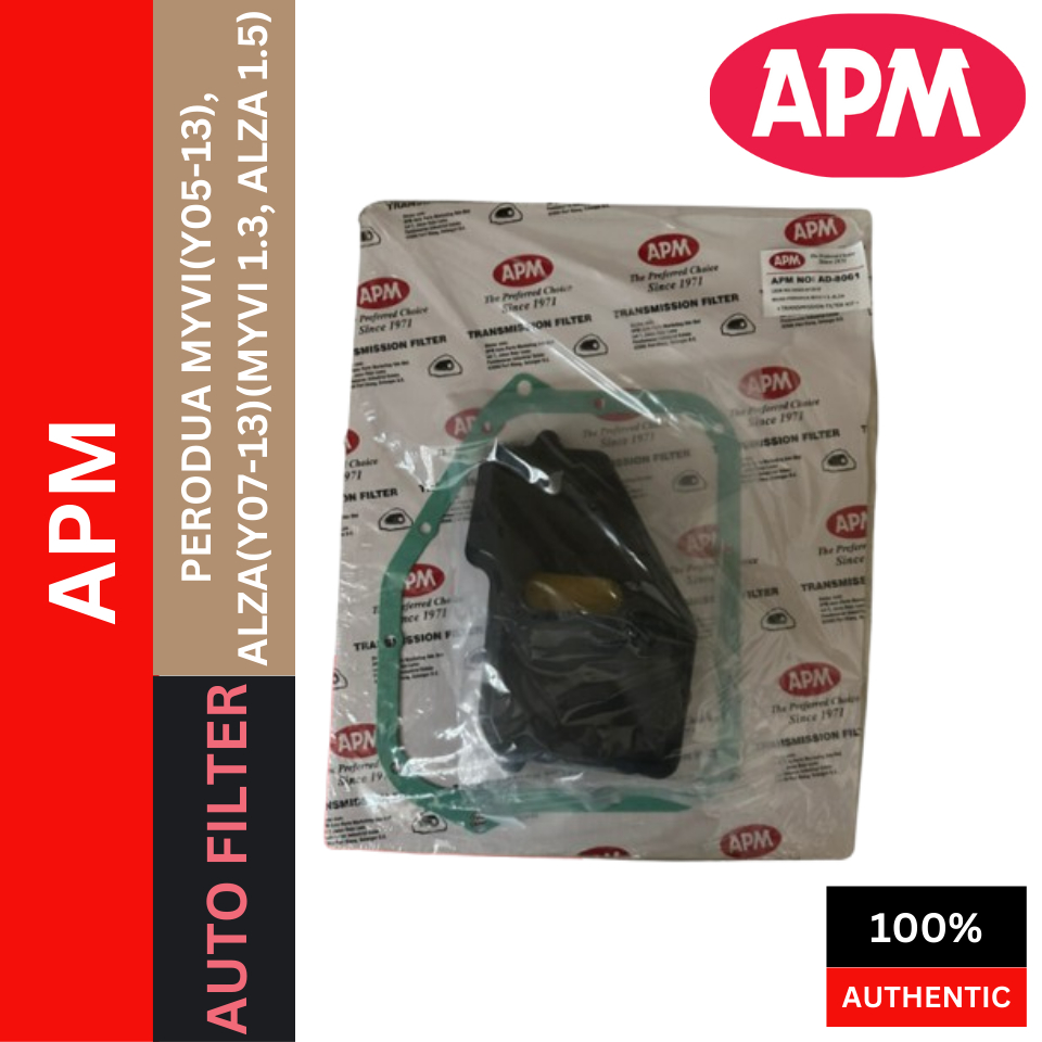 AF01 AD8061 APM AUTO FILTER PERODUA MYVI(Y05-13), ALZA(Y07-13)(MYVI 1.3, ALZA 1.5) | Shopee Malaysia