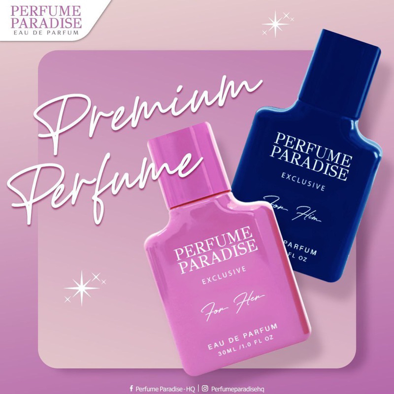 💯 ORIGINAL [PERFUME PARADISE] Exclusive Box 30ml For Her/ For Him ...