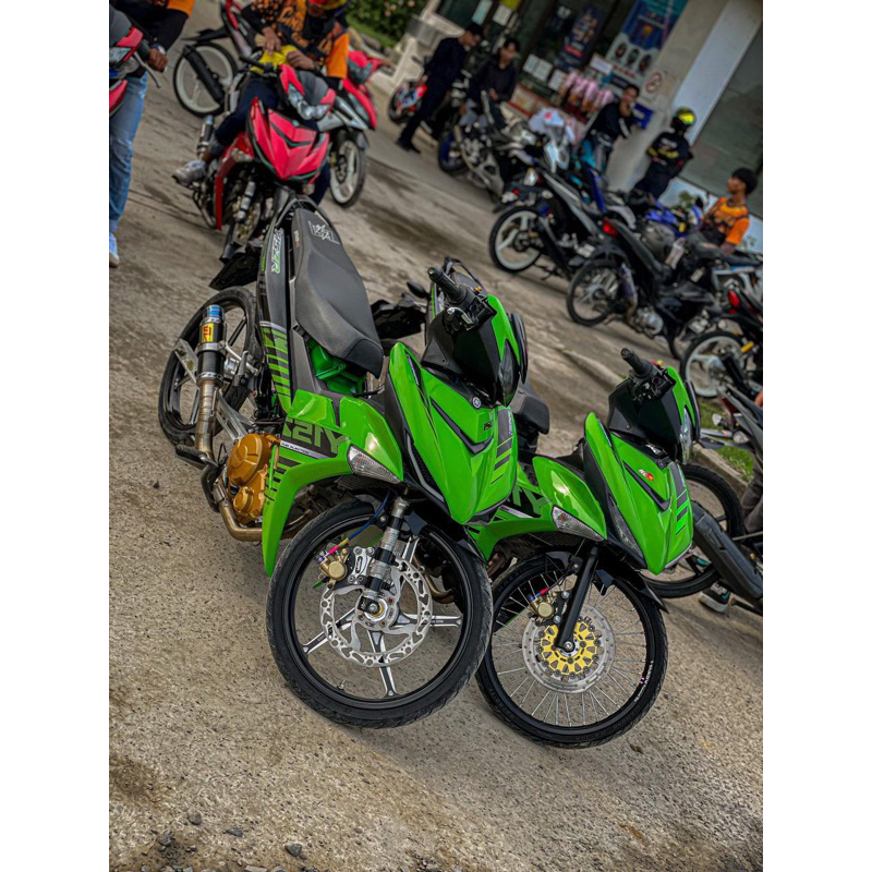 yamaha y15 batman hijau coverset | Shopee Malaysia