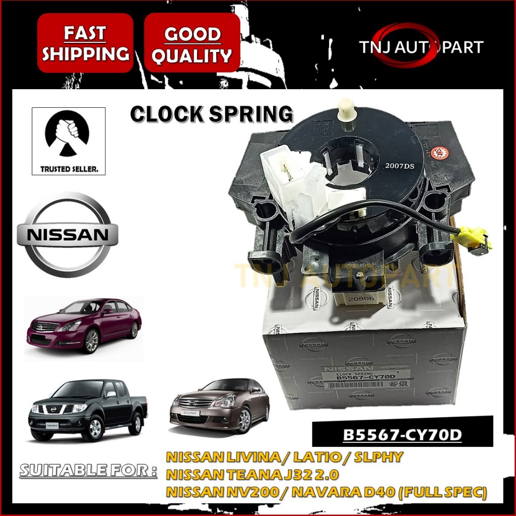 CLOCK SPRING (FULL SPEC) / LIVINA / LATIO / SLPHY / TEANA J32 2.0 ...