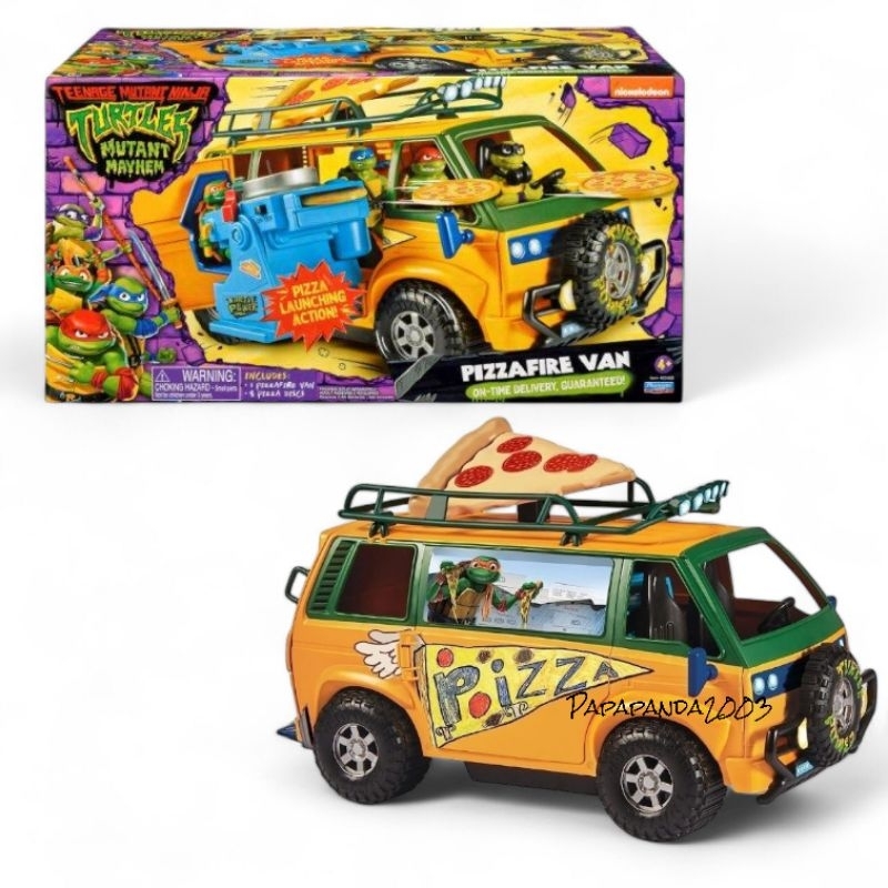 TMNT Teenage Mutant Ninja Turtles Mutant Mayhem Pizzafire Delivery Van ...