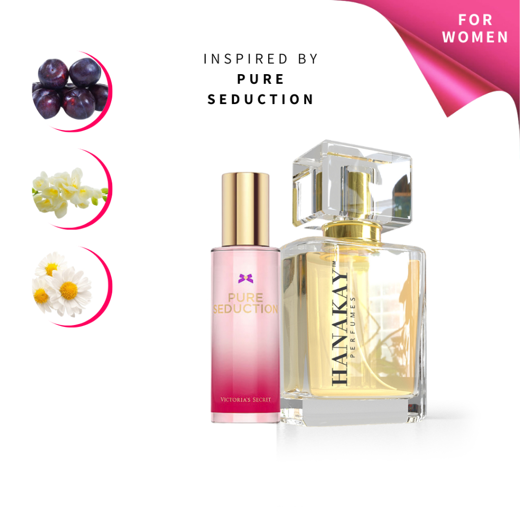 HANAKAY PERFUMES | INSPIRED By Pure Seduction | EDP For Her. | Shopee ...