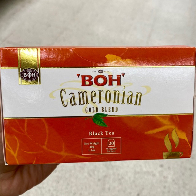 Boh Black Tea Cameronian Gold Blend Teh Hitam 20s/60s Ready Stock Halal ...