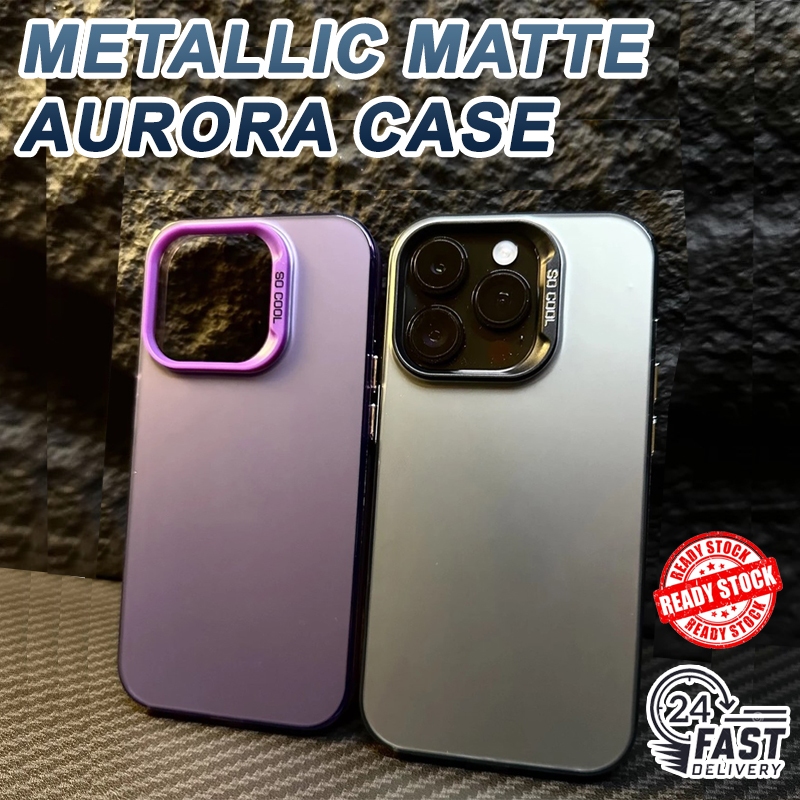 Samsung Galaxy A06/S25 Ultra/Plus A36/A56/A26/A16/A06/A35/A55 Aurora Metallic Matte Shockproof ...